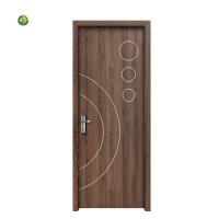 China Modern WPC Interior Door Offering Smooth Finish and 30dB Sound Insulation Designed for Enhanced Acoustic Performance for sale