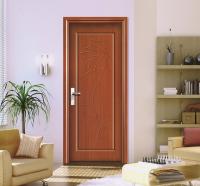 China Smooth Finish Interior Wooden Plastic Door Durable Stylish Modern Design Suitable Commercial Residential Applications for sale
