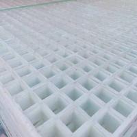 China Transparent FRP Molded Grating Heavy Duty Fiberglass Grating Weather Resistance for sale