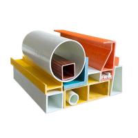 China High Strength FRP Pultruded Profiles Non Condutive Customized Width,Color,Size for sale