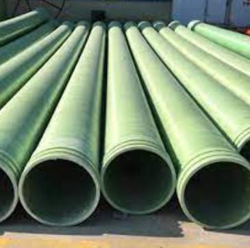 China Civil Engineering Large Fiberglass Tubes Sewer Pipe For Sewage Drainage for sale