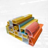 China Customized Width FRP Pultruded Sections Heat Resistance Weather Proof for sale