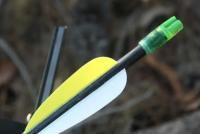 China Light Durable Sport Use Fibreglass Arrow FRP Solid Rod Black Colour for sale