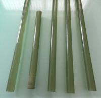 China High Strength FRP Threaded Rod 8mm Fibreglass Rod Corrosion Proof for sale