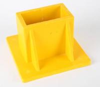 China Square Moulded  Fiberglass Base Corrosion Resistance for sale