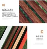 China Assembled Wood Imitated Fiberglass Outdoor Chairs And Bench Weather Proof for sale