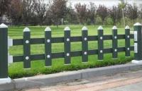 China Wide Gap Fiberglass Reinforced Plastic Garden Lawn Fencing Weather Proof for sale