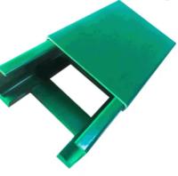 China Green Solid FRP Ladder Type Cable Tray Non Combustible High Flexibility for sale