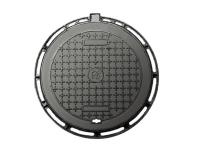 China Load Rating A15 Fiberglass Manhole Cover FRP Recessed Cover 25Mm,Frp composite resin manhole cover for sale