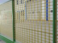 China Prefabricated Web Protection FRP Fencing Customized Height Easy Install for sale
