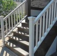 China Home Use FRP Hand Railing Fiberglass Balustrades 36cm-96cm Width for sale