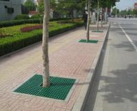 China Environment Friendly Tree Roots FRP Grating Panels For Fixing Soil And Reducing Dust for sale