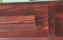 China Wood Imitated FRP Pultruded Tube Supporting DIY Assembly Corrosion Resistance for sale