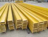 China Smooth Treated Fibreglass I Beam With Strong Lightweight Performance for sale