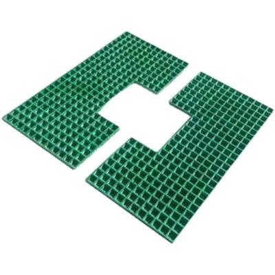 China OEM FRP Pultruded Products With Excellent Strength Abrasion Proof，Flower bed grid for sale