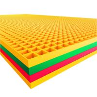 China 20*20mm Pultruded Fiberglass Grating FRP Mesh Grating Alkali Resistance for sale