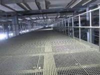 China Industrial Smooth FRP Platform Grating Fibergrate Molded Grating Low Maintenance for sale