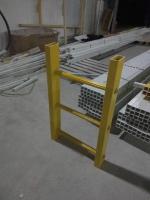 China Fibreglass Square Tube Ladder Acid Resistance Easy Installation for sale
