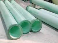 China High Thermal Resistant FRP Round Tube Air Duct Pipe For Environment Protection for sale