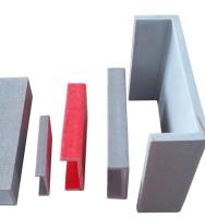 China C Shape FRP Pultruded Profiles Customized Height And Lightweight，Corrosion-resistant Material for sale