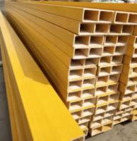 China High Strength FRP Pultruded Profiles Fibreglass Structural Beams Corrosion Proof for sale