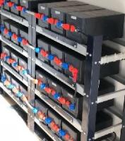 China Non Conductive Fibreglass Battery Charging Rack Customized Size for sale
