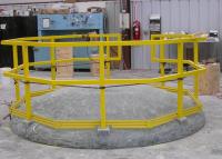 China High Structural Cylinders FRP Handrail Round Fence On Top Of Tanks 36-96inch for sale