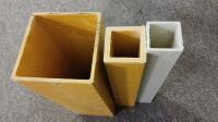 China High Strength Frp Pultruded Pipe Fiberglass Square Tube For Building Industry for sale