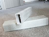 China Fiberglass Square Tube FRP Pultrusion Profiles Pultruded Tube for sale