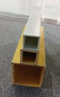 China High Strength Frp Pultruded Pipe Fiberglass Square Tube For Building Industry for sale