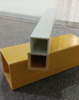 China High Strength Frp Pultruded Pipe Fiberglass Square Tube For Building Industry for sale