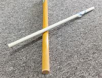 China High Strength FRP Solid Bar Fiberglass Rods Pultruded Profiles Fence Post Tent Pole for sale