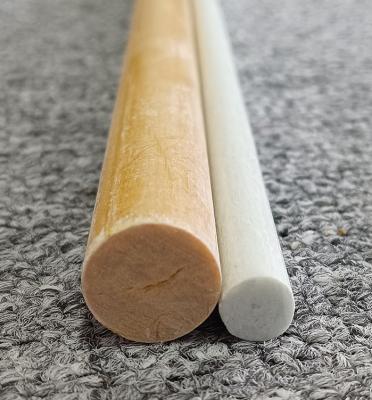 China High Strength FRP Solid Bar Fiberglass Rods Pultruded Profiles Fence Post Tent Pole for sale