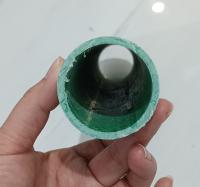 China High Strength FRP Fiberglass Hollow Rod Round Tube For Building Construction for sale