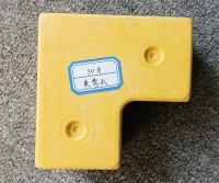 China FRP Connectors Handrail Fittings Fiberglass Tube Pipe 50mm SMC Two Way Corner FRP Tube Accessaries for sale