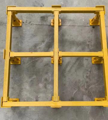 China Customized Pultruded Tube For Structure For Building Construction Or Road Projects And Goods Shelf for sale