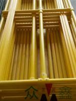China Customized Fiberglass Pipe For Construction Or Guardrail In Farms for sale