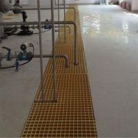 China Electroplating Plant Walkway Use 38*38*30mm FRP Grating Customized Size And Color for sale