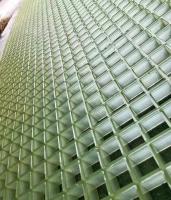 China Pure Resin Grille FRP Grating Walkway Or Platform Use In 38*38*38mm Customized Panle Size for sale