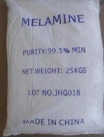 China 99.5% Min Pure Melamine Powder Base Chemical Material for sale