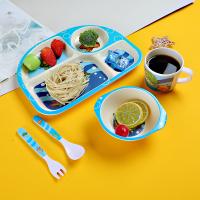 China Food Grade Melamine Bamboo Fiber Tableware As A Gift For Kids for sale