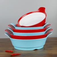 China Double Color 100% Melamine Tableware In Restaurant / Canteen for sale