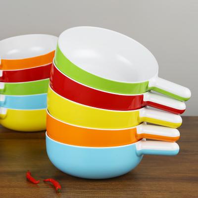 China OEM Hotel Unbreakable Melamine Tableware Plastic Plate Eco Friendly With Lid for sale