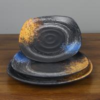 China Various Size Of Round Melamine Plate Sushi Melamine Dish Stock Available for sale