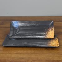China Rectangle 100% Melamine Plates In Stock Available Customized for sale