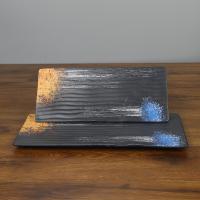 China Rectangle 100% Melamine Plates In Stock Available Customized for sale