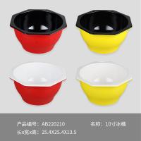 China Eco Friendly Cooler Large Bar 10 Inch Melamine Ice Buckets For Party for sale