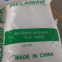China 99.8% Melamine Powder For Melamine Dinnerware Production for sale