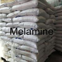 China 99.8% 100% Pure White Crystal Melamine Powder For Leather Tanning Agent for sale