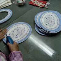 China Flower Decals 30% Melamine And 100% Melamine Tableware Customized for sale